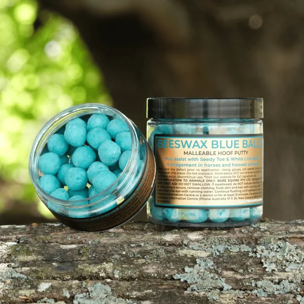 Beeswax Blue Balls - Seedy Toe & White Line | The Equestrian Emporium